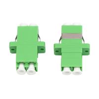 China Duplex Split Type LC Fiber Optic Adapter With Flange for sale