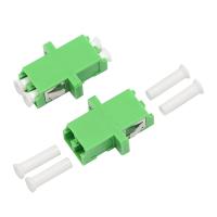 China Duplex Split Type LC Fiber Optic Adapter With Flange for sale