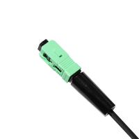 China UPC APC Fiber Optic SC Connector For FTTH Drop Cable for sale