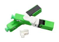 China SC APC Fiber Optic Mechanical Connector For FTTH for sale