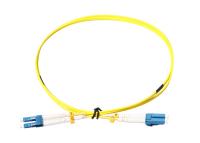 China LC UPC To LC UPC Single Mode Duplex Patch Cord for sale