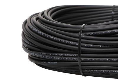 Cina cavo di toppa a fibra ottica inguainato duplex semplice di 4.6mm in vendita