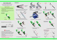 China FTTH ESC250D Field Assembly Single Mode SC Fast Connector for sale