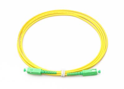 中国 テレコミュニケーションのためのIEC 60794-2-30 SC SCの繊維光学のパッチ・コード 販売のため