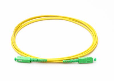 Cina cavo di toppa a fibra ottica dello Sc dello Sc di 1m MP millimetro per la telecomunicazione in vendita
