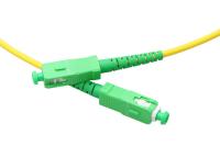 China Low Insertion Loss 3m Fiber Optic Patch Cable for sale