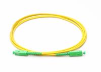 China Low Insertion Loss 3m Fiber Optic Patch Cable for sale