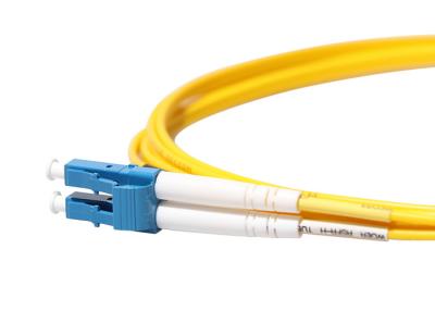 中国 FTTBネットワークのための単信複式アパートの単一モードLCのパッチ・コード 販売のため