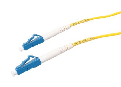 中国 FTTBのためのLCの繊維光学のパッチ・コードへの1mの単信単一モードLC 販売のため