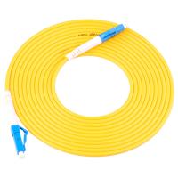 China LC UPC Simplex Single Mode 3m Fiber Patch Cord for sale