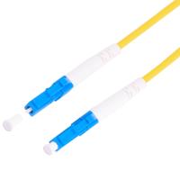 China Simplex Single Mode UPC LC LC Fiber Patch Cord for sale
