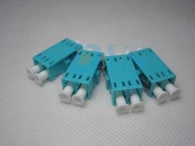 中国 複式アパート OM3 LC の繊維光学のアダプター、テスト/測定の器械のアダプター 販売のため