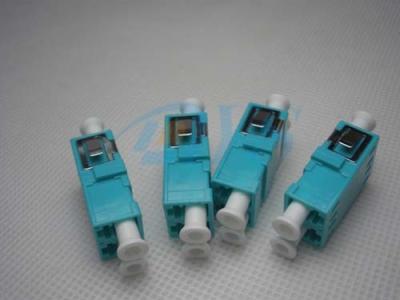 中国 複式アパート OM3 LC の繊維光学のアダプター、テスト/測定の器械のアダプター 販売のため