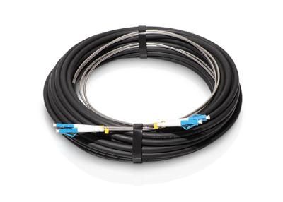 中国 LCのコネクターの単一モード2の中心FTTA CPRI繊維ケーブル 販売のため