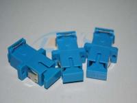 China High Return Loss SC Shutter Simplex Fiber Optic Adapter Simple structure for sale