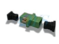 China SC APC Simplex For CATV System Fiber Optic Adapter , Low Insertion Loss for sale