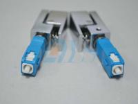 China Receptacle Type Bare Fiber Optic Adapter SC , High Stability for sale