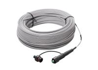 China Mini SC/APC to SC/APC Simplex SM G657A1 FTTH Drop Cable for sale
