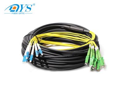 Cina 6core MP E2000-LC pre ha terminato il cavo a fibre ottiche in vendita