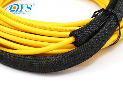 Cina Cavo a fibre ottiche pre terminato del PVC 15m di SC/APC 12cores con gli occhi di trazione in vendita