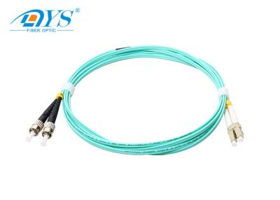 Китай Гибкий провод стекловолокна OM3 ST/PC-LC/PC 3.0mm двухшпиндельный мультимодный продается