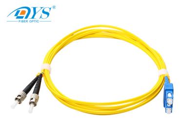 Cina OM1 misto duplex 3 metri di st al cavo di toppa a fibra ottica di LC in vendita