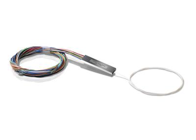 中国 鋼鉄管FTTH FTTB Plcの光学ディバイダー1x2 1x4 1x8コネクター無し 販売のため