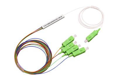 Cina Separatore di fibra ottica di Mini Type G657A1 1x4 con il connettore dello Sc APC in vendita