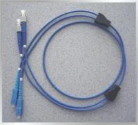 China Home Armoured Blue 2.9mm (1core, 2core) Outer Diameter Optical Fiber Patch Cord for sale