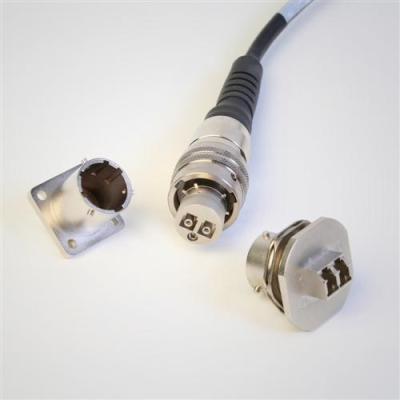 Cina Basato sul tipo di N RF coassiale connettore PTLC fibra ottica patch cord, cavo di resistenza antincendio in vendita