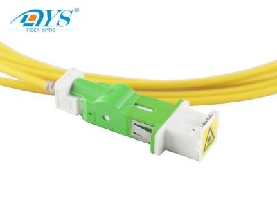 China Auto conector do SC APC do cabo de remendo da fibra do único modo do obturador 3.0mm à venda