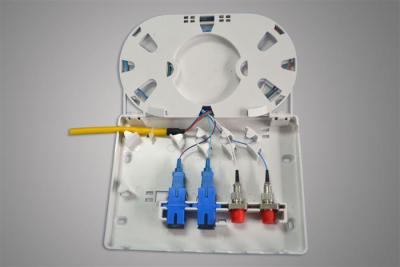 Cina Piccola scatola terminale fissata al muro di fibra ottica FTTH FC/dello Sc, il centro 4 in vendita