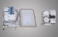 China ABS , PC 16 Core Wall Mounted Fiber Optic FTTH Mini Terminal Box for sale