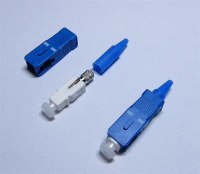 Cina Connettori di fibra ottica monomodali 62,5/125um del diametro dello Sc 0.9mm per zona vasta Networ in vendita