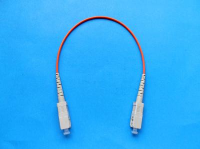 Cina Bassa perdita di riflessione posteriore Simplex / Duplex fibra ottica SC Patch Cord per strumento in vendita
