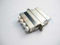 China LC - LC Quad Metal Fiber Optic Adapter Application Data Processing Networks for sale