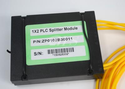 China Divisor do cabo de fibra ótica do PLC do SC APC 2*4 do único modo com os conectores do SC/APC à venda
