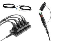 China G657A2 IP68 Preterminated Fiber Optic Cable Assemblies For FTTX Box for sale