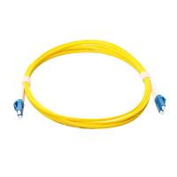 China 2 Core UPC Duplex LC To LC Patch Cord For FTTH FTTB FTTX Network for sale