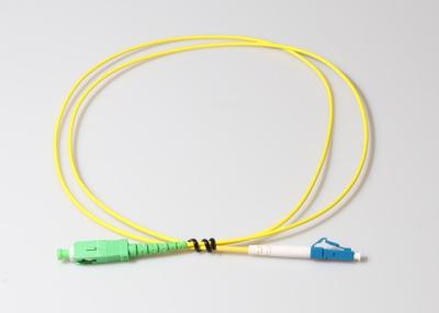 China comprimento LC simples de 1m ao cabo de remendo da fibra ótica do SC UPC APC à venda