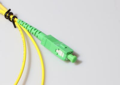 China comprimento LC simples de 1m ao cabo de remendo da fibra ótica do SC UPC APC à venda