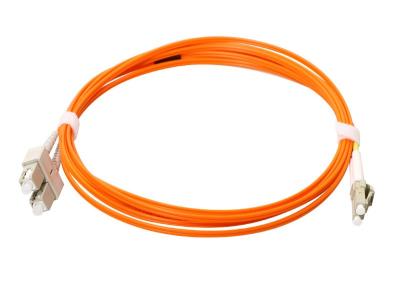 China Cabo de remendo frente e verso simples da fibra de OM1 OM2 LSZH com o FC ao conector do LC à venda