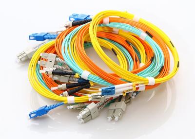 China Cabo de remendo frente e verso simples da fibra de OM1 OM2 LSZH com o FC ao conector do LC à venda