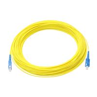 China SM G652D 2.0mm Simplex SC - SC Optical Fiber Patch Cord for sale
