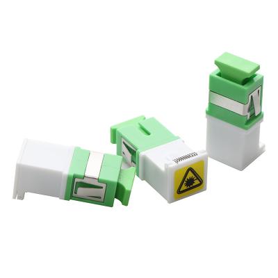 Cina Adattatore a fibra ottica dell'accoppiatore di singolo modo dello Sc DX con l'otturatore del metallo in vendita