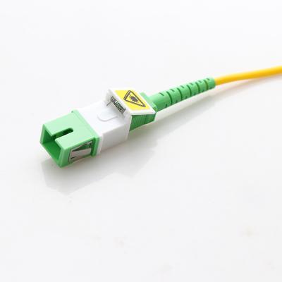 Cina Adattatore a fibra ottica dell'accoppiatore di singolo modo dello Sc DX con l'otturatore del metallo in vendita