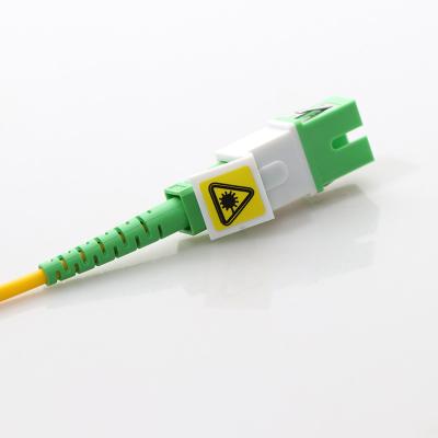 Cina Adattatore a fibra ottica dell'accoppiatore di singolo modo dello Sc DX con l'otturatore del metallo in vendita