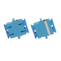 China High Quality SC/APC Singlemode Adapter Fiber Optic SC Duplex Adapter for sale