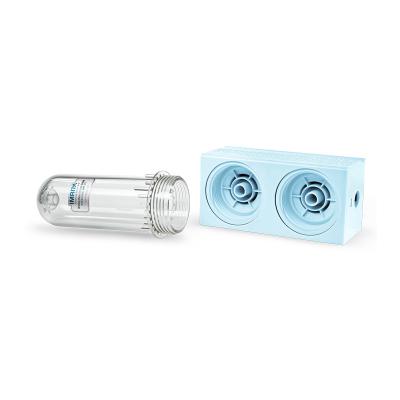 China IMRITA 2-Stage Under Sink Water Filter System with 3.3L/min Flow Rate and 0.5μm Filtration Accuracy for sale