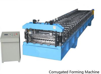China Corrugated Roof Sheet Extruder Machine 900mm Width 0.3mm Thickness for sale